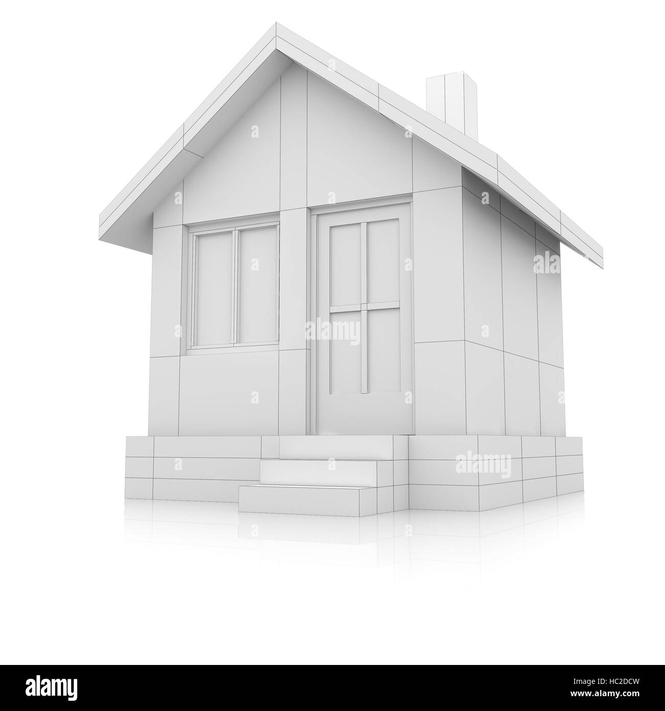 House in drawing style Stock Photo - Alamy