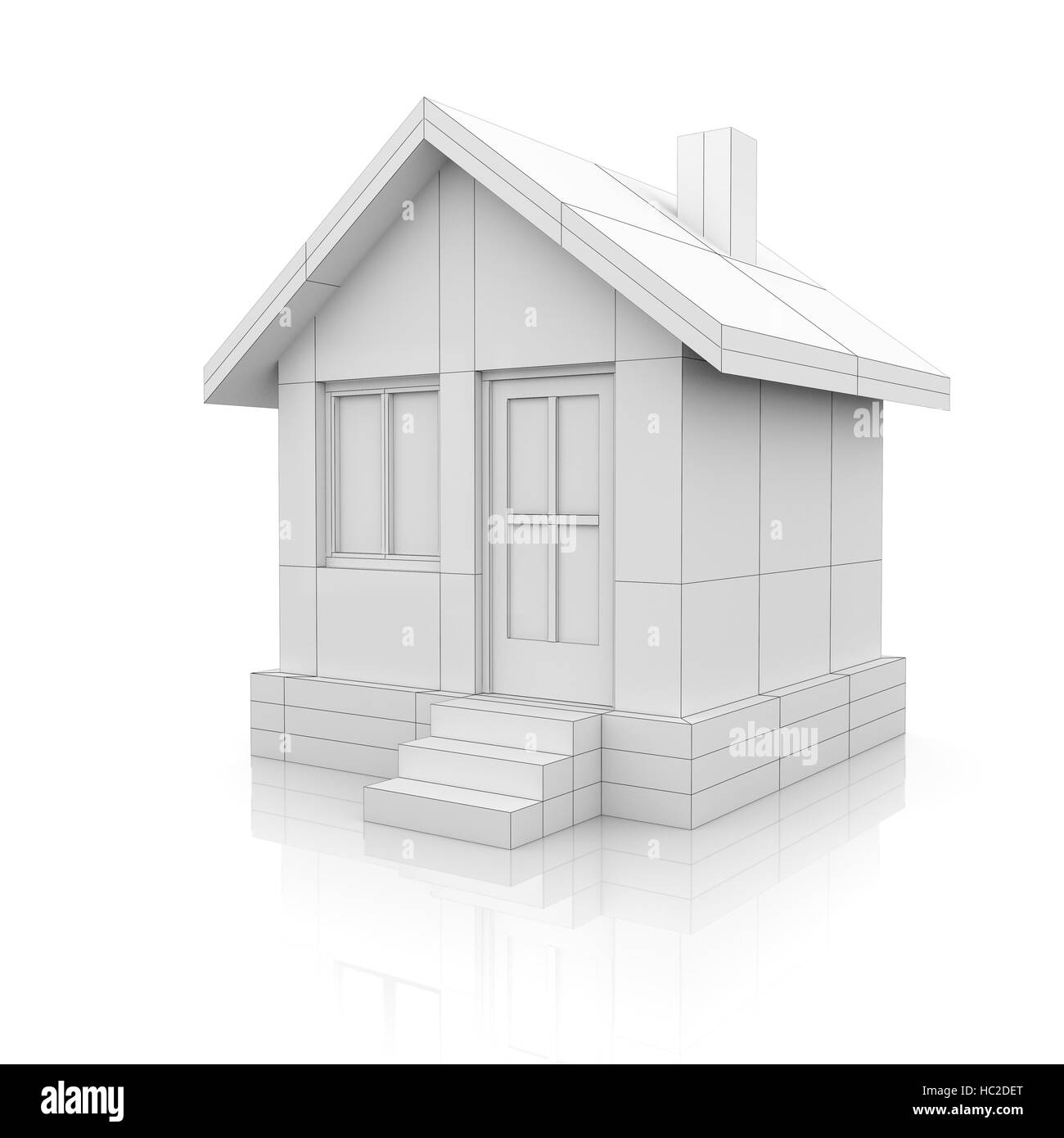 House in drawing style Stock Photo - Alamy