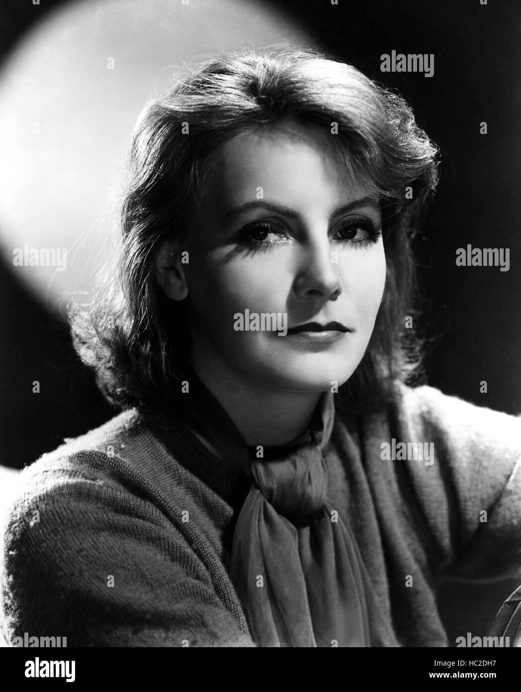 NINOTCHKA, Greta Garbo, portrait by Clarence Sinclair Bull, 1939 Stock ...