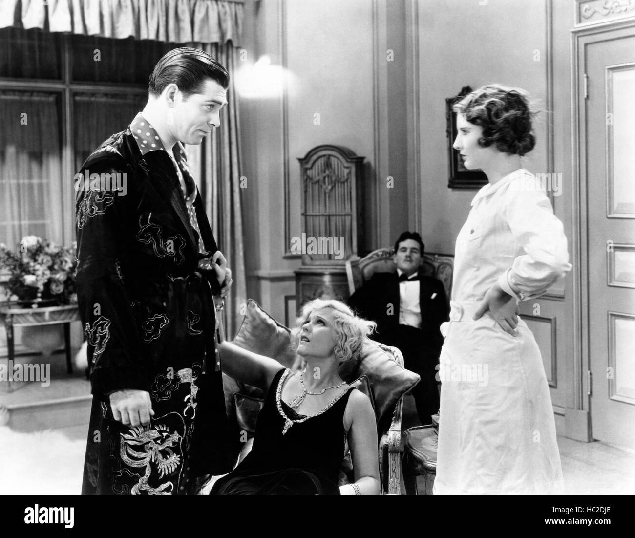 NIGHT NURSE, from left: Clark Gable, Charlotte Merriam, Barbara ...