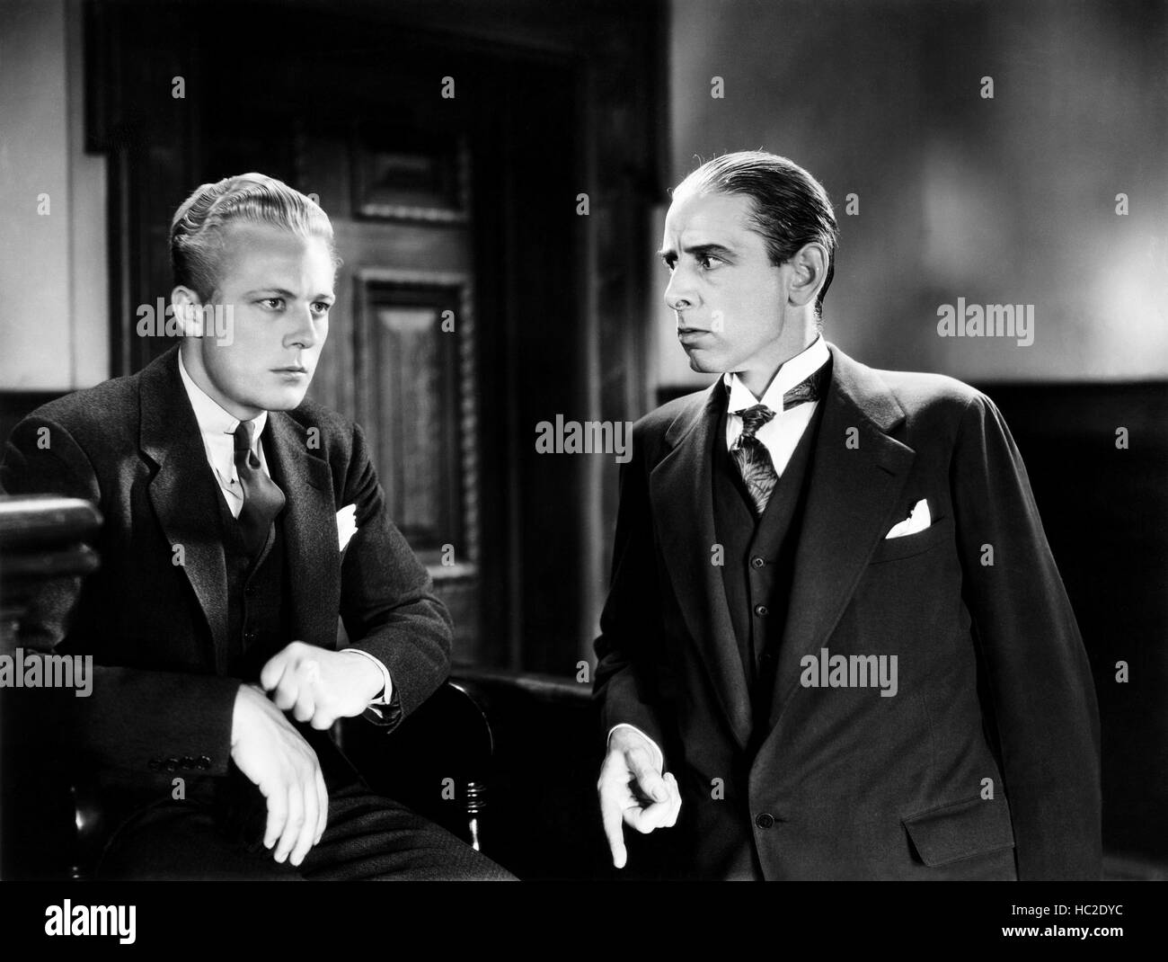 THE NIGHT OF JUNE 13, from left, Gene Raymond, Arthur Hohl, 1932 Stock ...