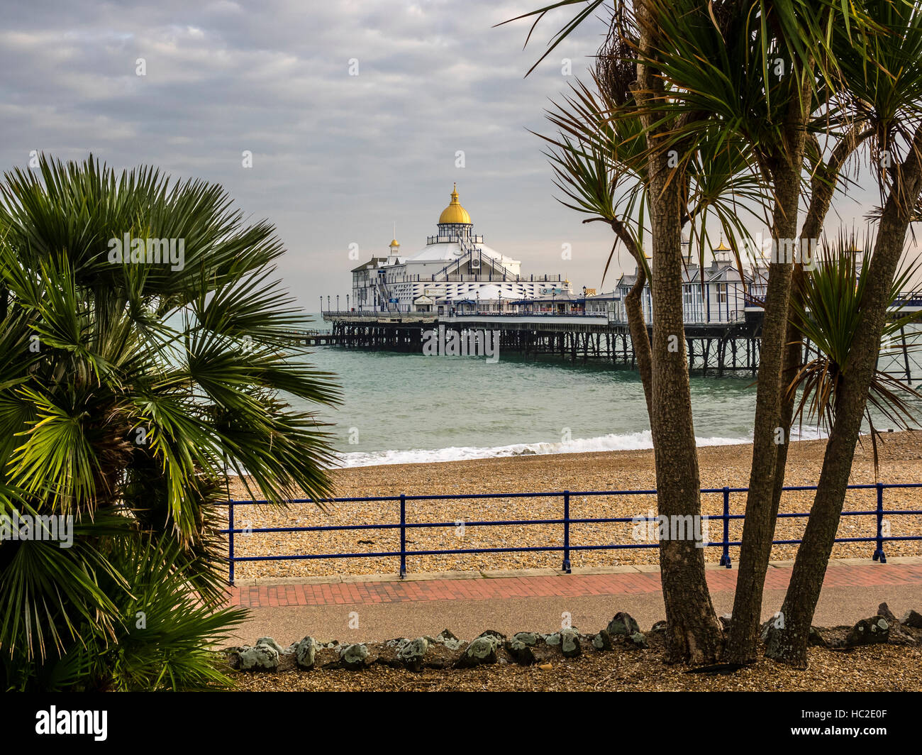 Eastbourne pier fire hi-res stock photography and images - Alamy