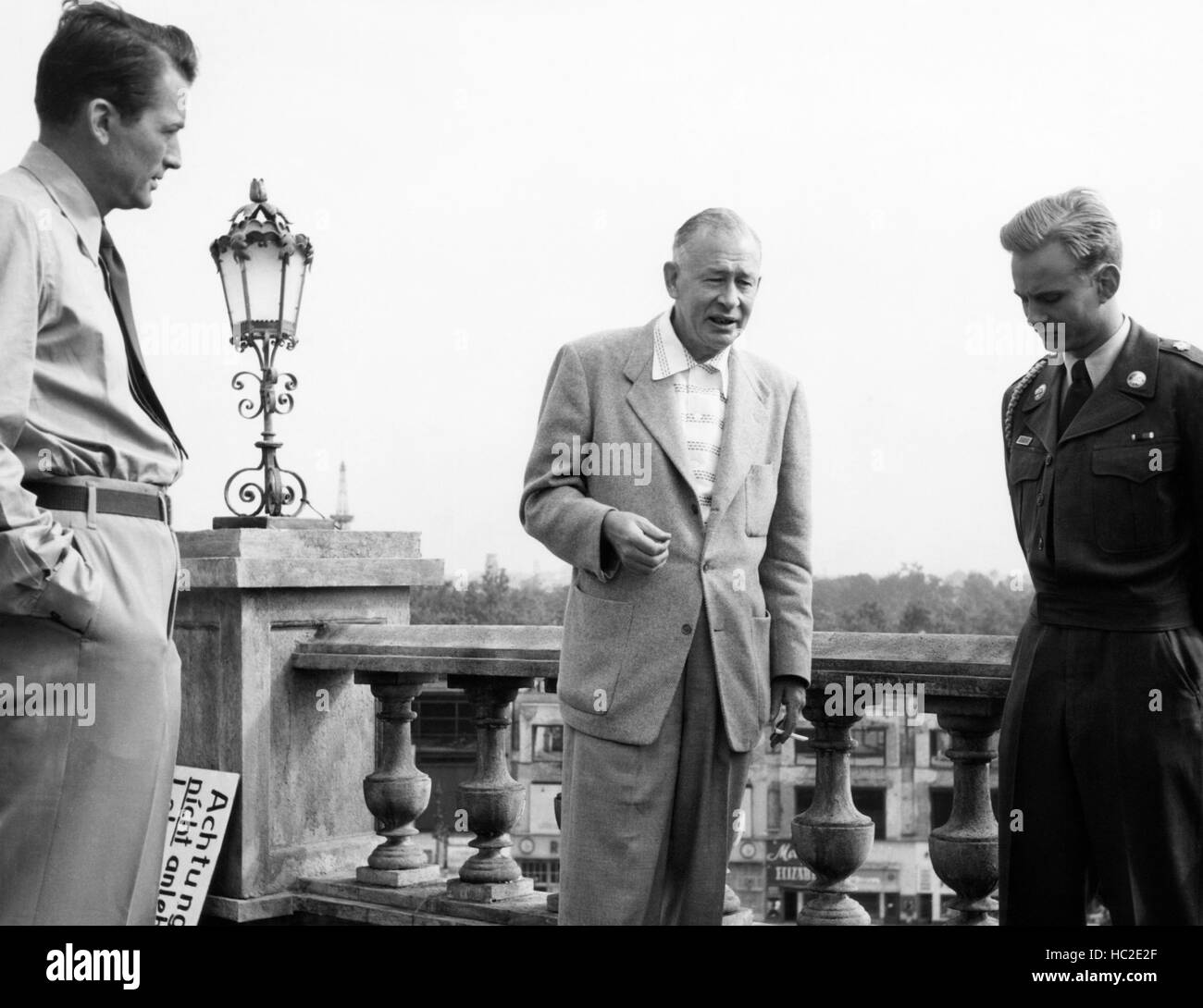 NIGHT PEOPLE, Gregory Peck, director Nunnally Johnson, Ted Avery, on ...