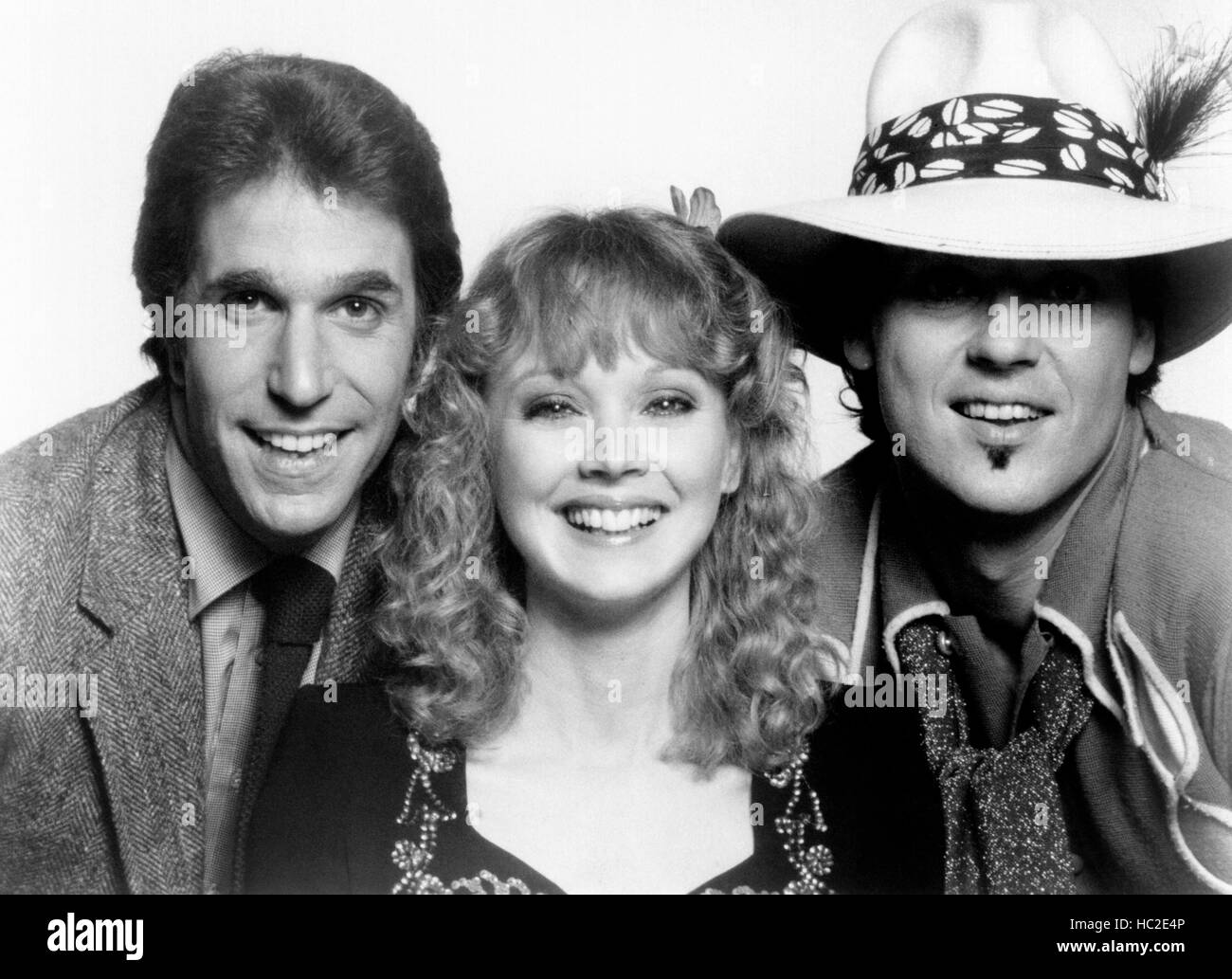 NIGHT SHIFT, from left, Henry Winkler, Shelley Long, Michael Keaton ...