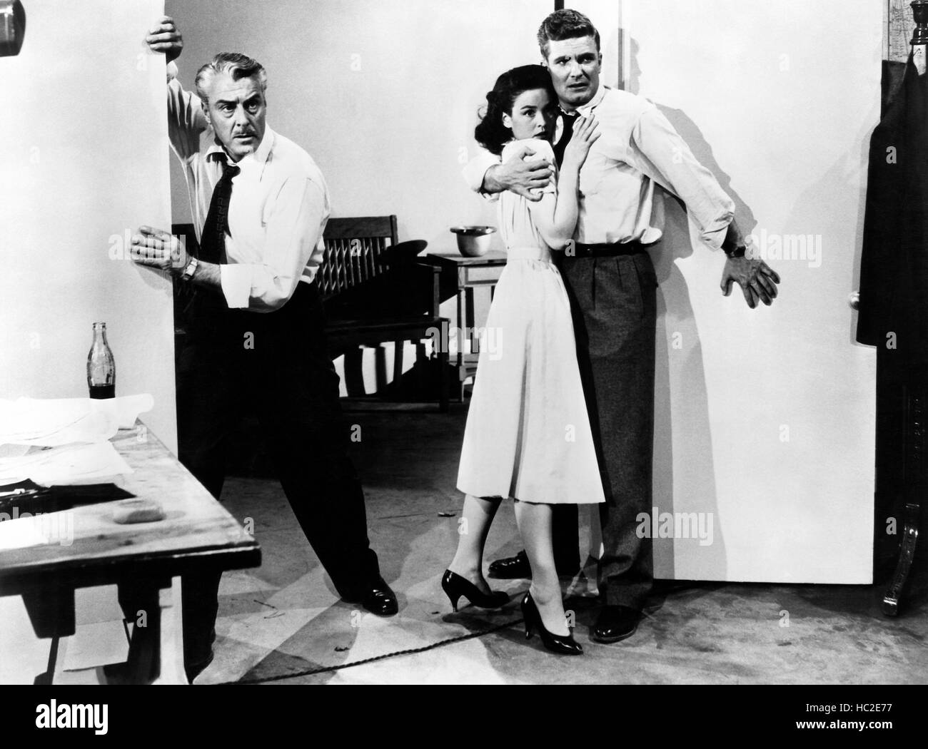 THE NIGHT THE WORLD EXPLODED, from left: Tristrim Coffin, Kathryn Grant ...