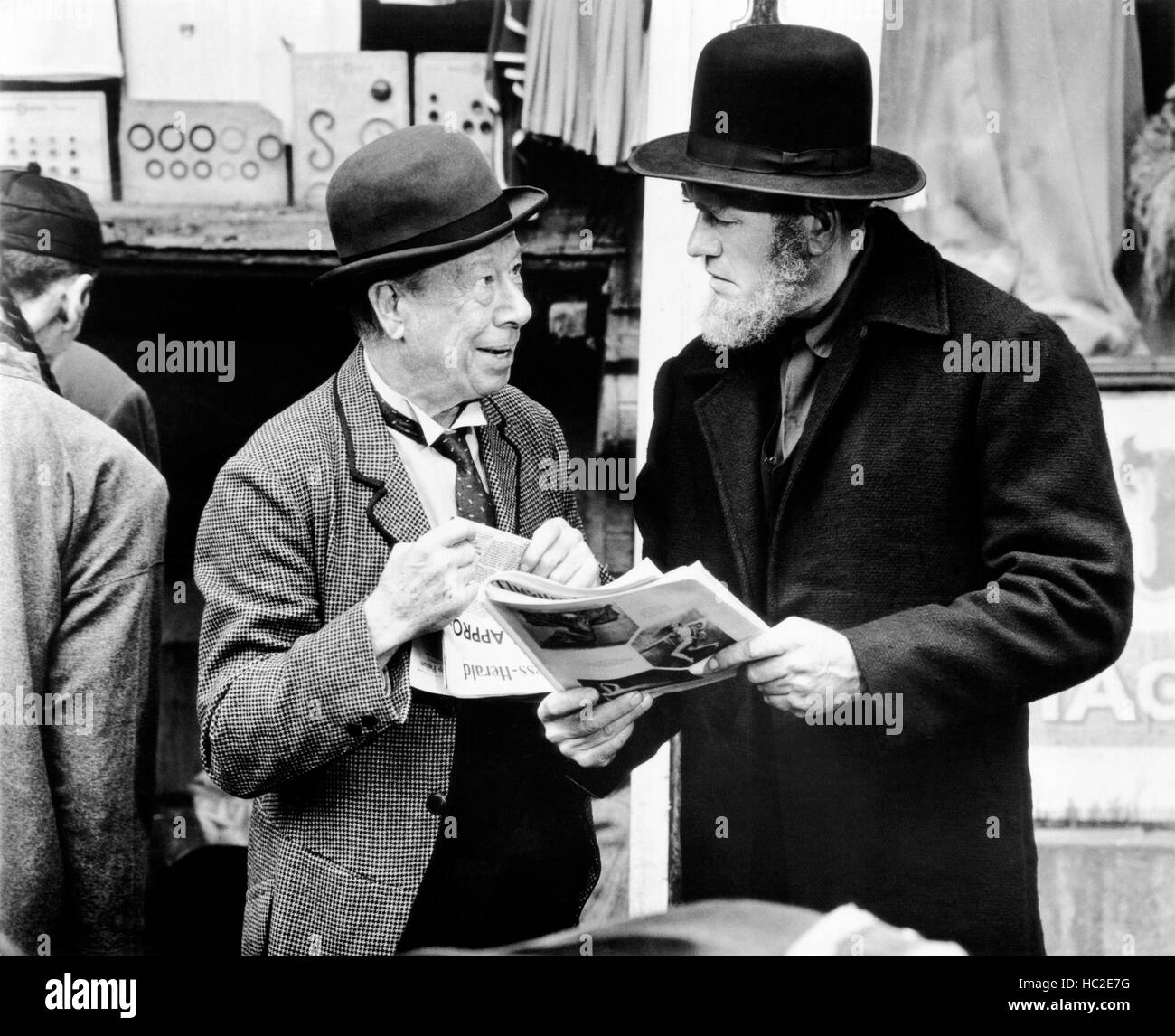 THE NIGHT THEY RAIDED MINSKY'S, from left, Bert Lahr, Harry Andrews ...