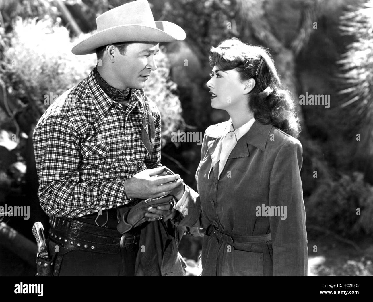 NIGHT TIME IN NEVADA, Roy Rogers, Adele Mara, 1948 Stock Photo - Alamy