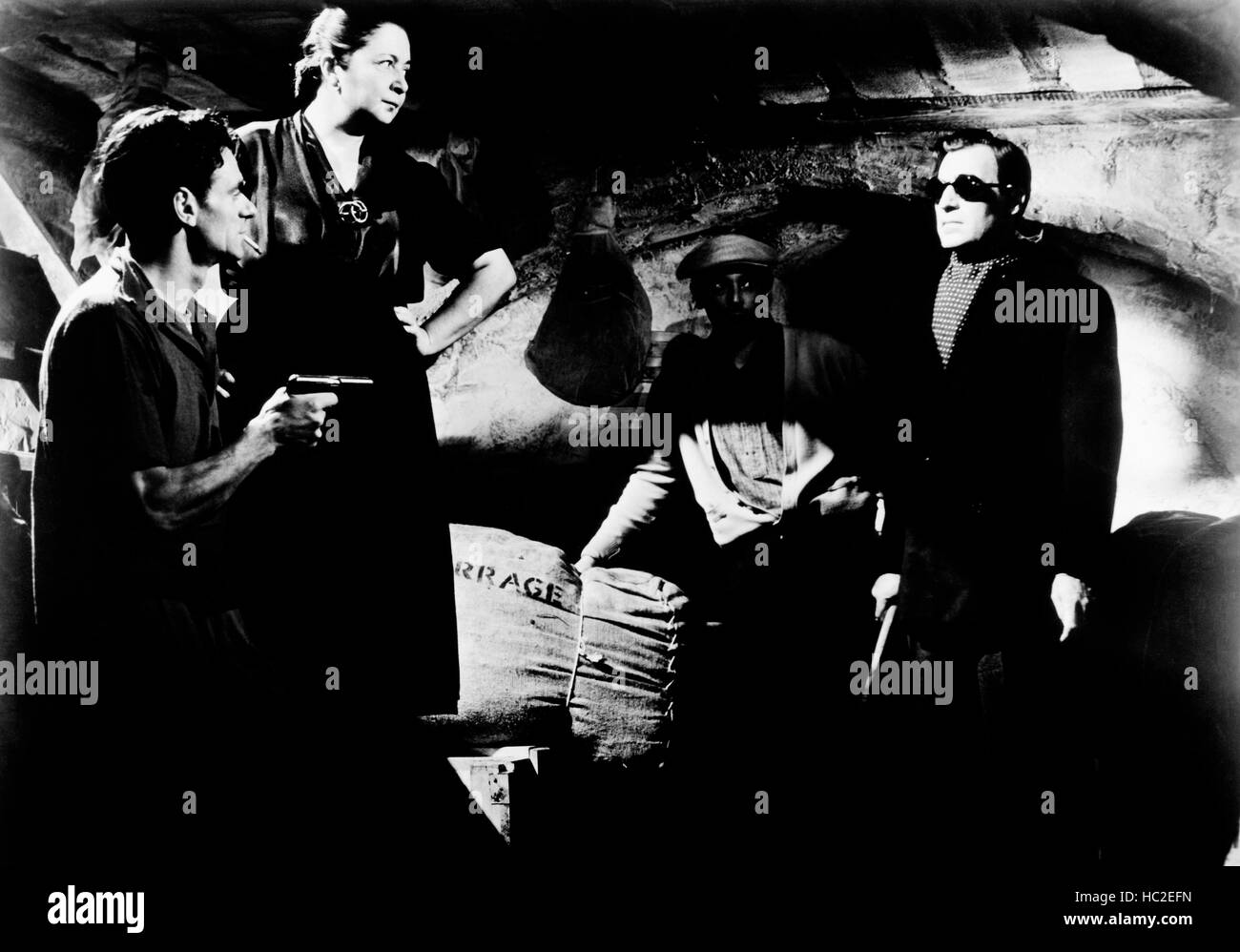 NIGHT WITHOUT STARS, from left: Eugene Deckers, Ina De La Haye, Martin ...