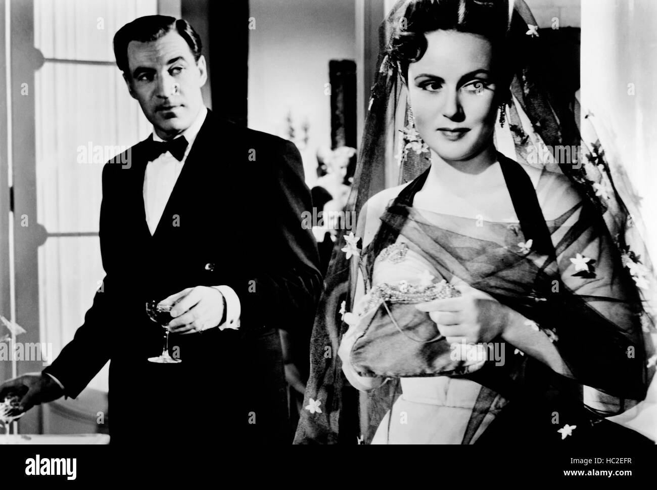 NIGHT WITHOUT STARS, from left: David Farrar, Nadia Gray, 1951 Stock ...