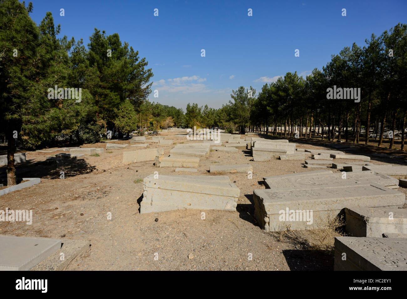 Armenian cemetery, Iran Stock Photo - Alamy