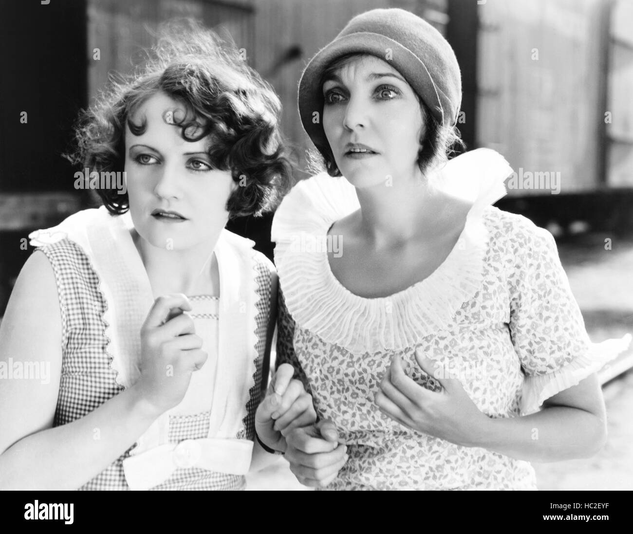 OH, YEAH?, from left: Patricia Caron, Zasu Pitts, 1929 Stock Photo - Alamy