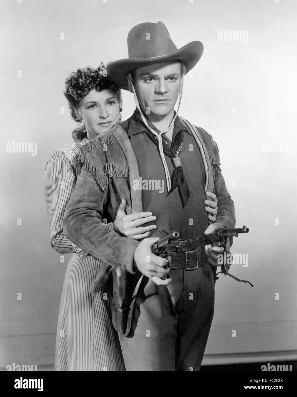 THE OKLAHOMA KID, Rosemary Lane, James Cagney, 1939 Stock Photo - Alamy
