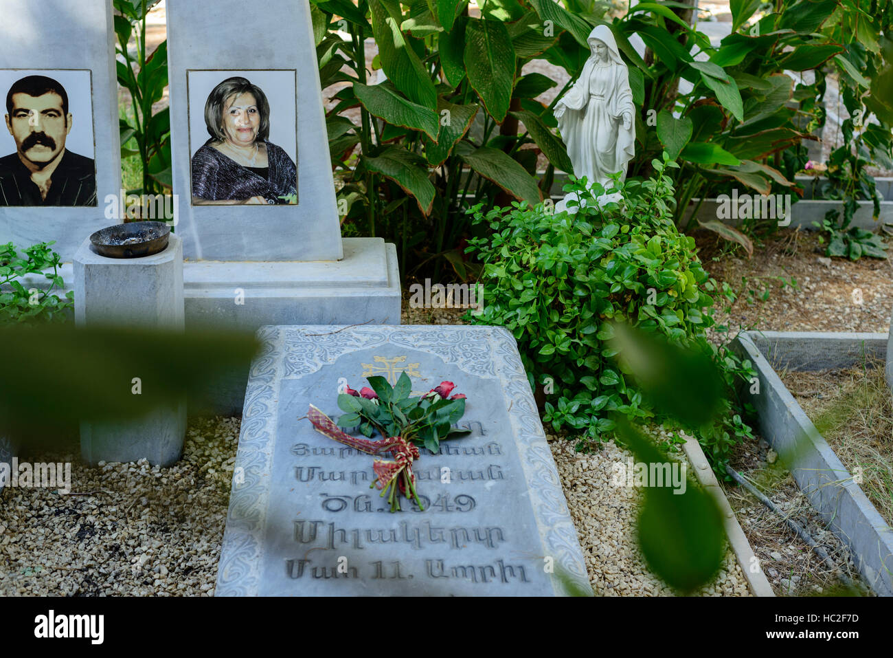 Armenian cemetery, Iran Stock Photo - Alamy