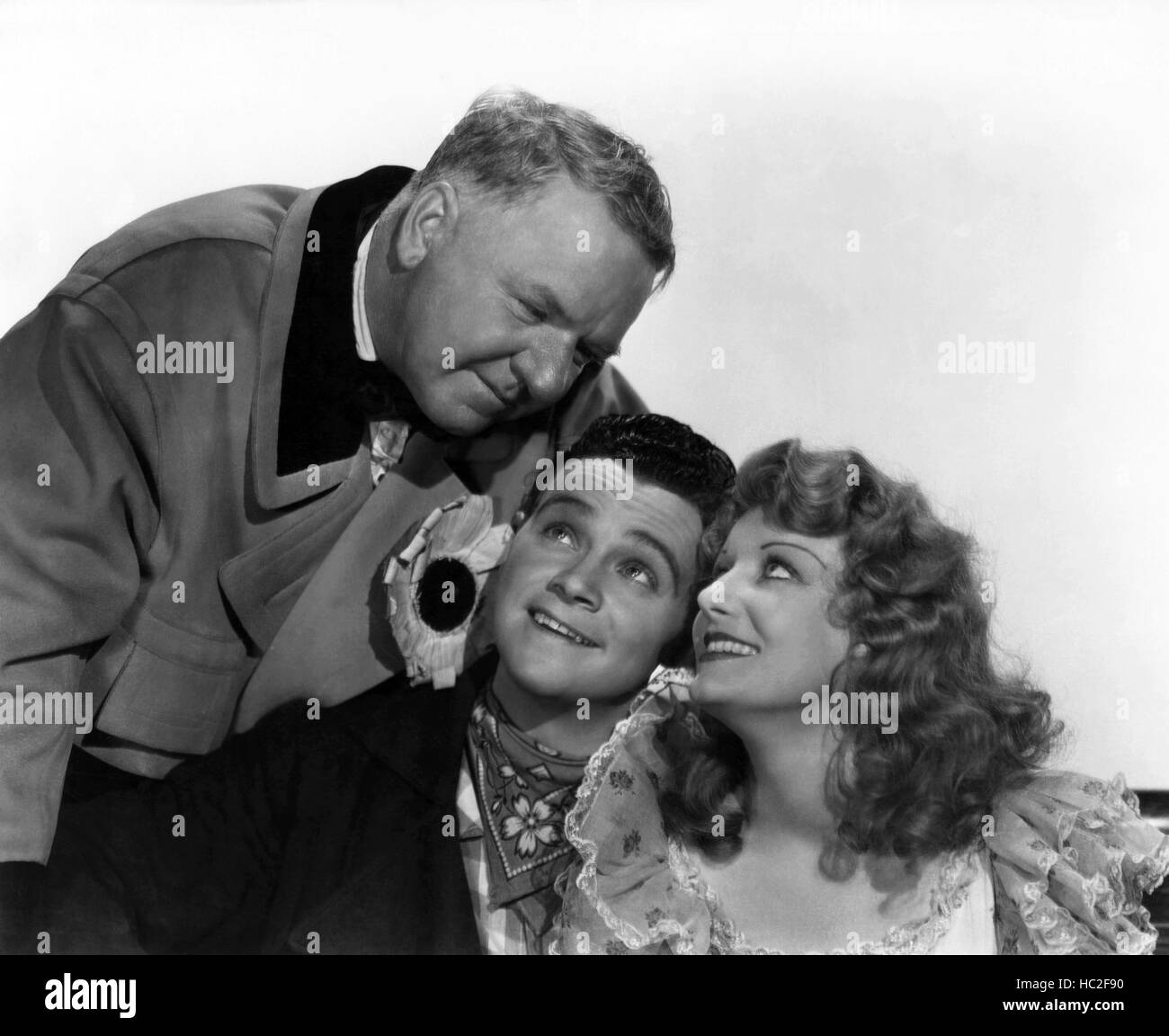 THE OLD FASHIONED WAY, from left: W.C. Fields, Joe Morrison, Judith Allen, 1934 Stock Photo - Alamy