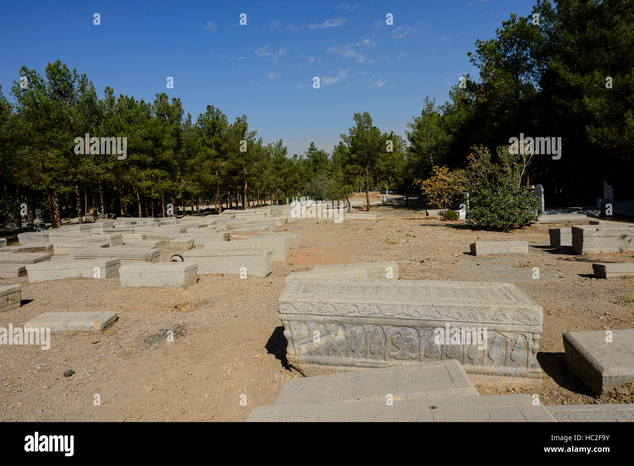 Armenian cemetery, Iran Stock Photo - Alamy