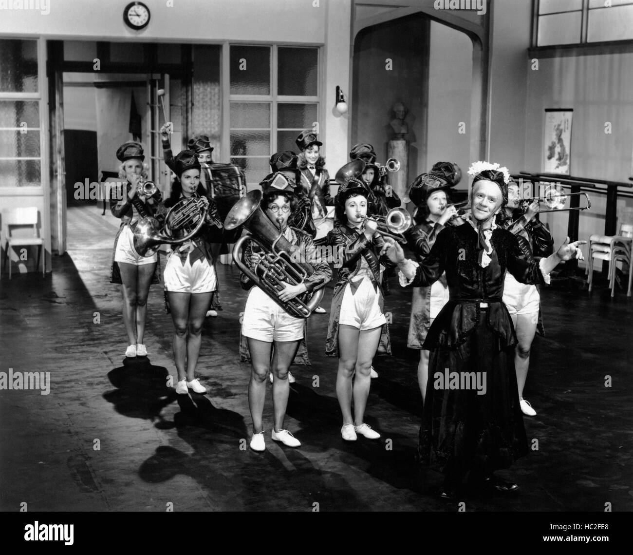 OLD MOTHER RILEY, HEADMISTRESS, Arthur Lucan, (right front), 1950 Stock ...