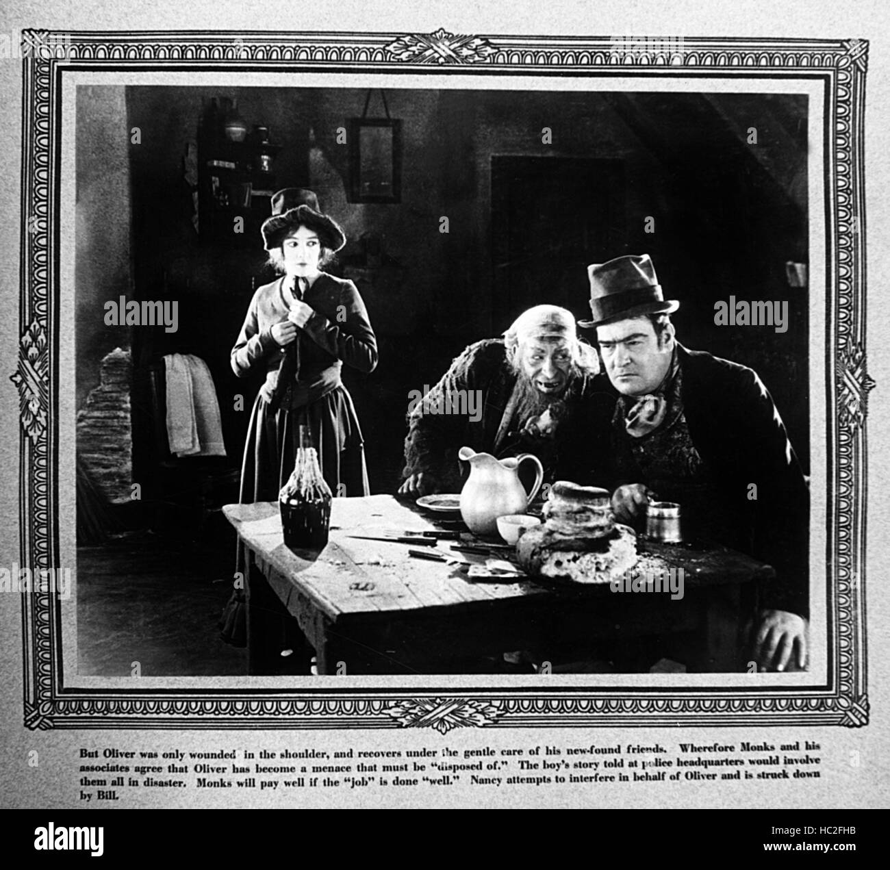 OLIVER TWIST, from left: Gladys Brockwell, Lon Chaney Sr, George ...