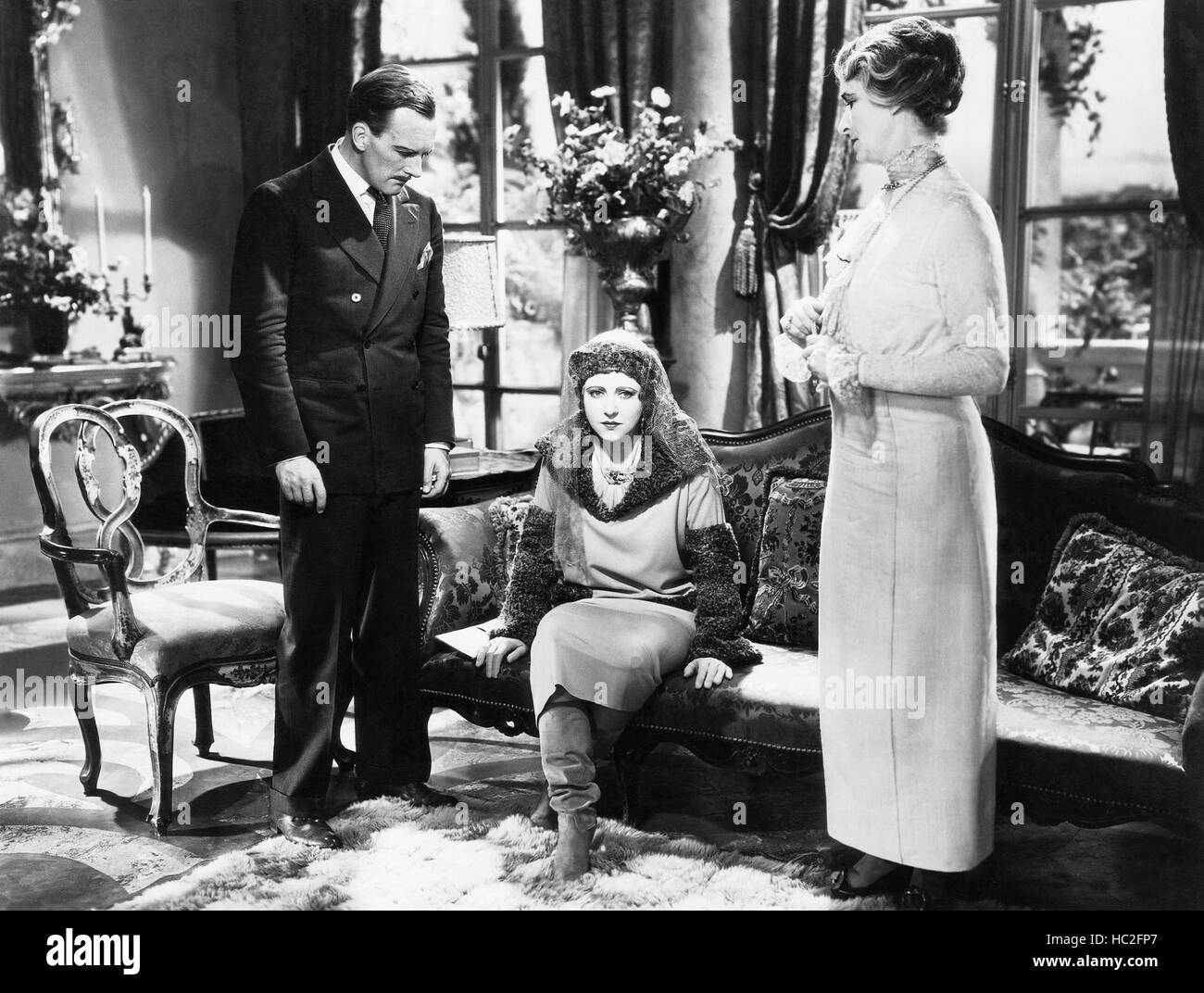ONCE A LADY from left: Geoffrey Kerr, Ruth Chatterton, Gwendolyn Logan ...