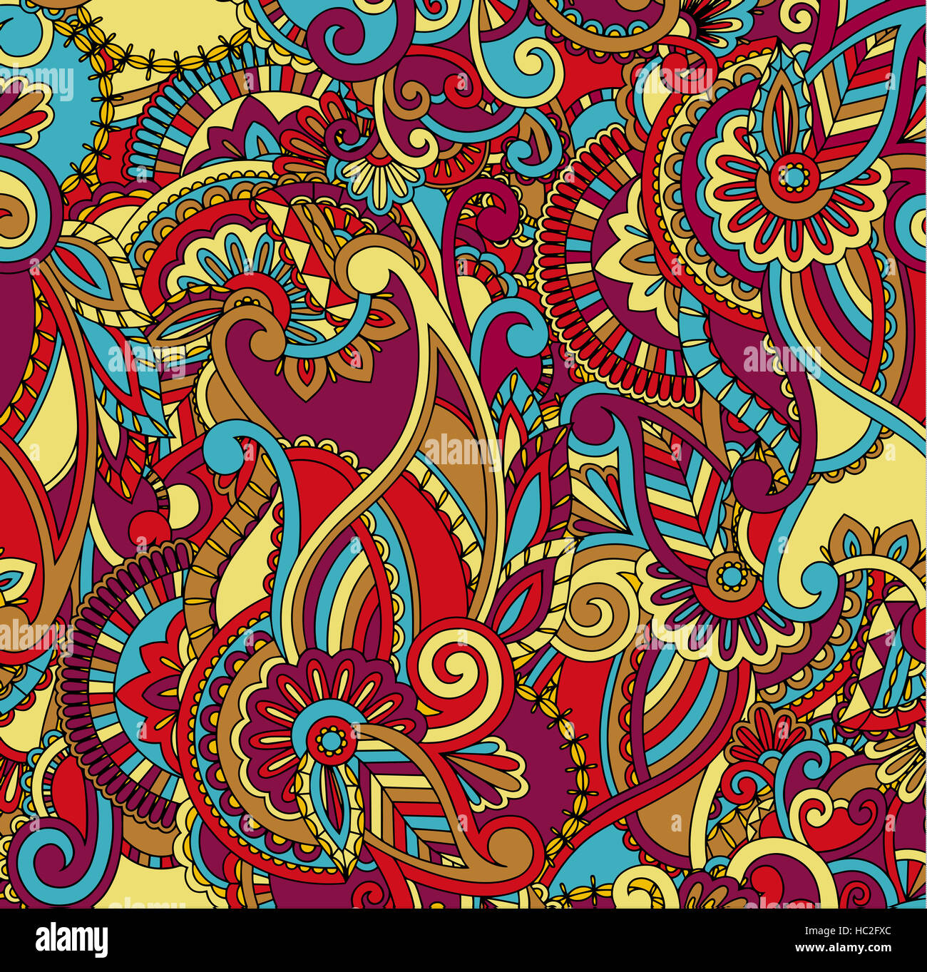 Unique flower pattern hi-res stock photography and images - Alamy