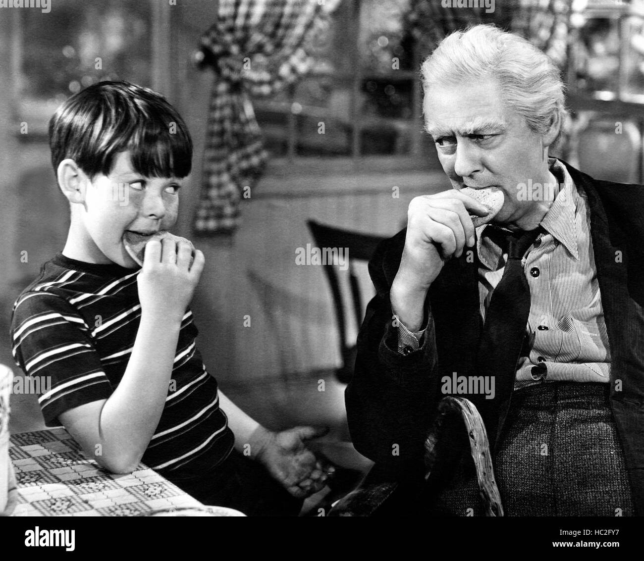 ON BORROWED TIME, from left, Bobs Watson, Lionel Barrymore, 1939 Stock ...