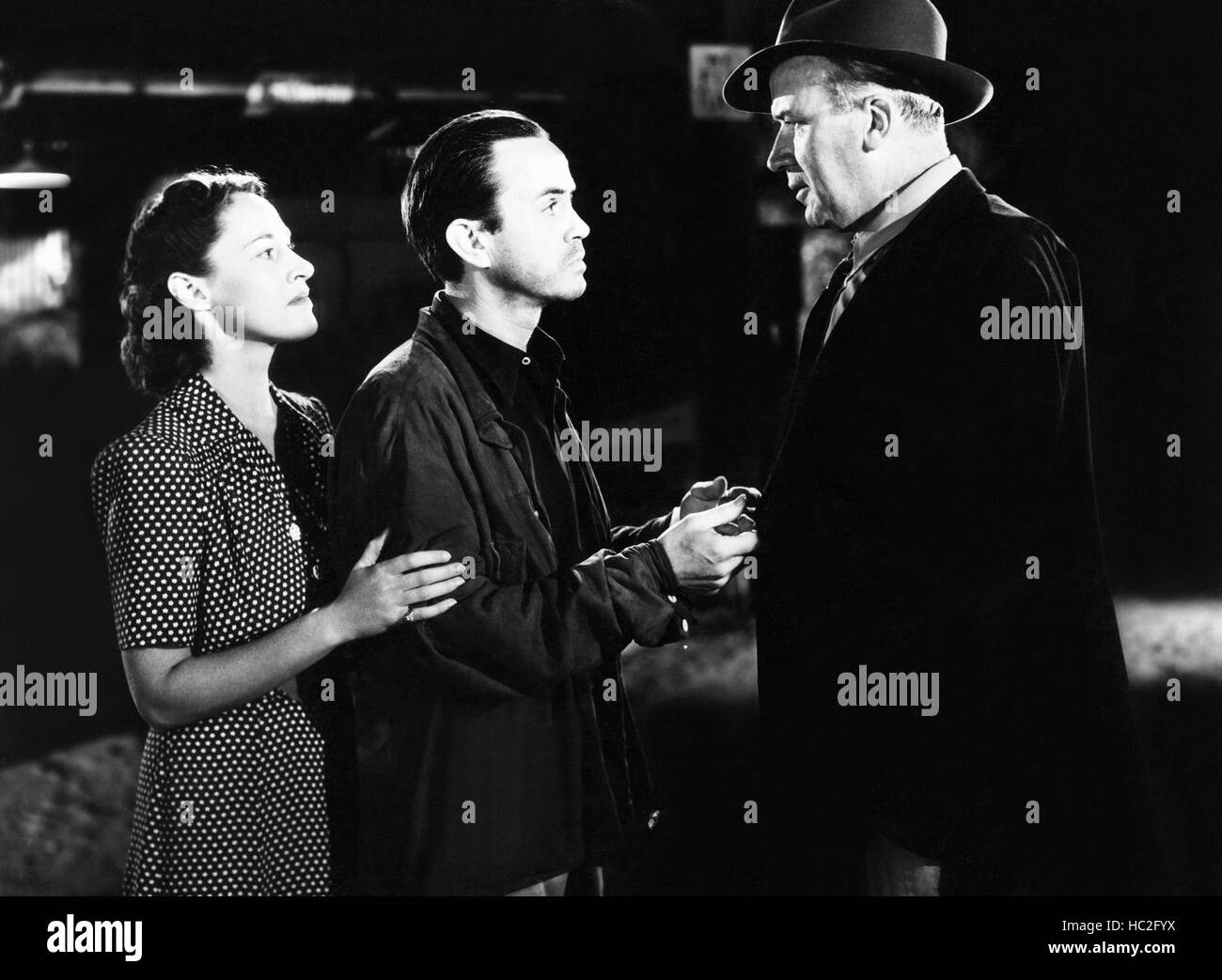 ONE CROWDED NIGHT, from left: Anne Revere, Paul Guilfoyle, Harry ...