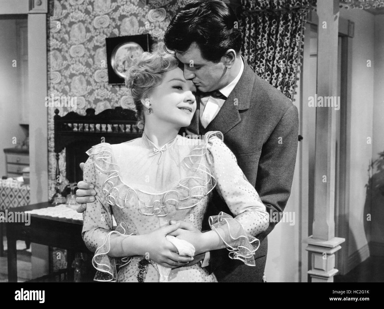 ONE DESIRE, from left: Anne Baxter, Rock Hudson, 1955 Stock Photo - Alamy