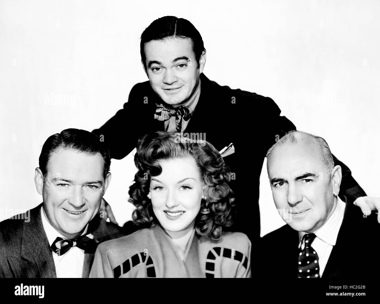 ONE EXCITING NIGHT, (aka MIDNIGHT MANHUNT), front, from left, William ...