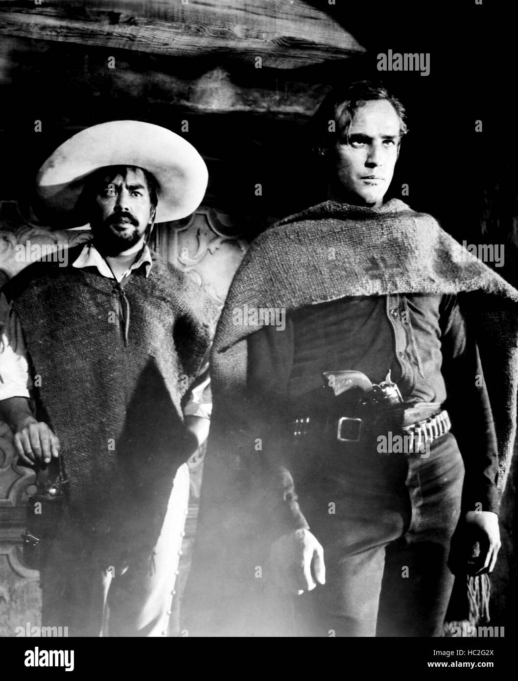ONE-EYED JACKS, from left, Larry Duran, Marlon Brando, 1961 Stock Photo ...