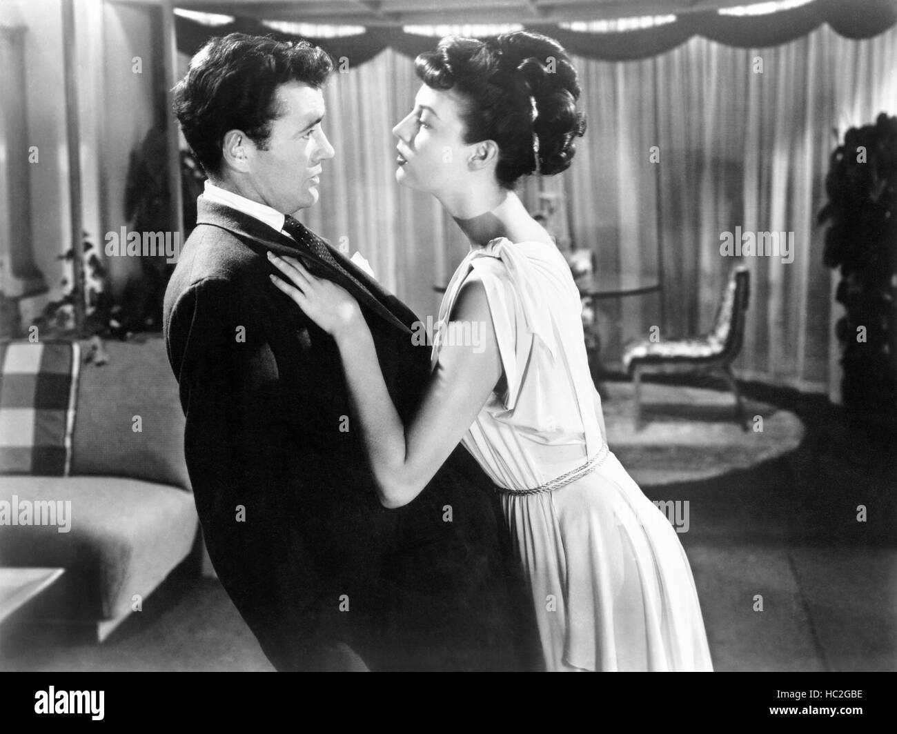 ONE TOUCH OF VENUS, from left: Robert Walker, Ava Gardner, 1948 Stock ...