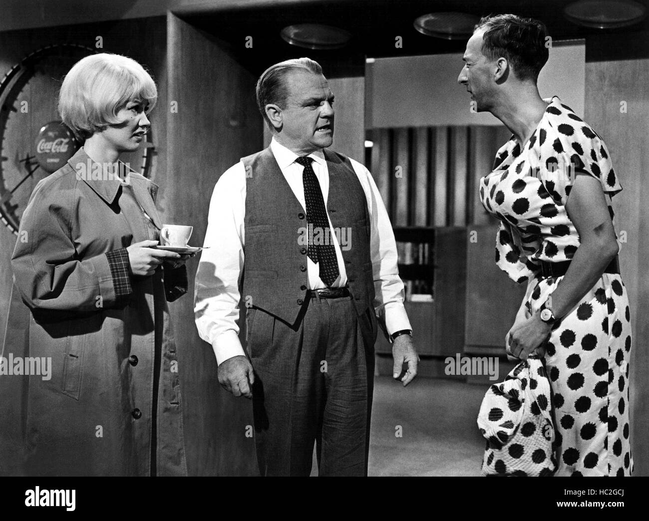 ONE, TWO, THREE, Lilo Pulver, James Cagney, Hans Lothar, 1961 Stock ...