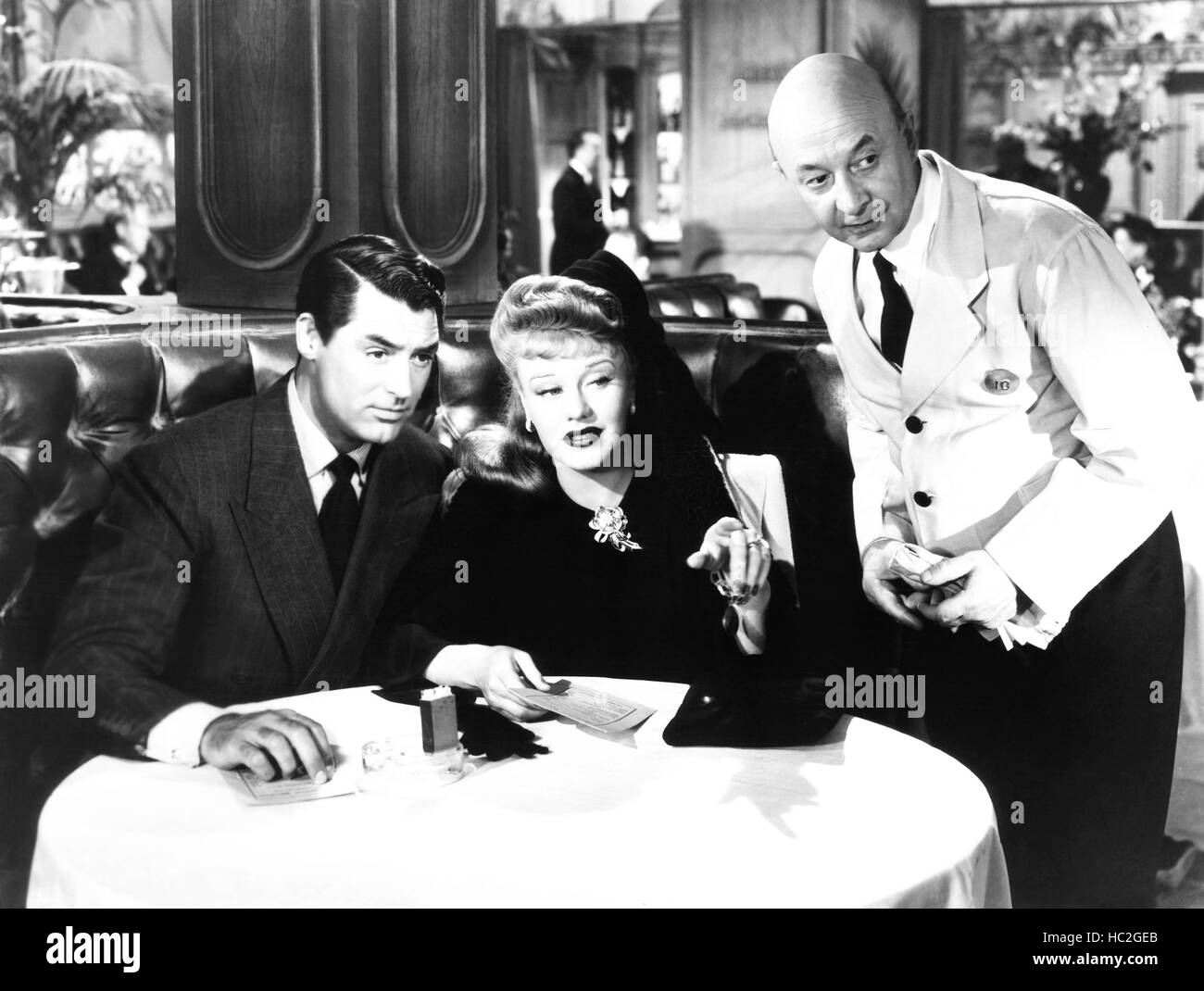 ONCE UPON A HONEYMOON, from left: Cary Grant, Ginger Rogers, 1942 Stock ...