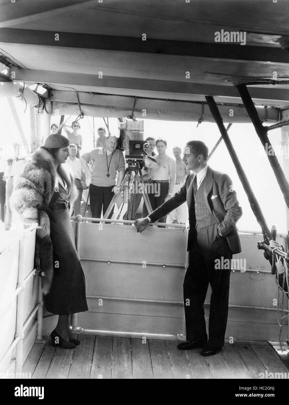 ONE WAY PASSAGE, Kay Francis, William Powell, (front, from left), on ...
