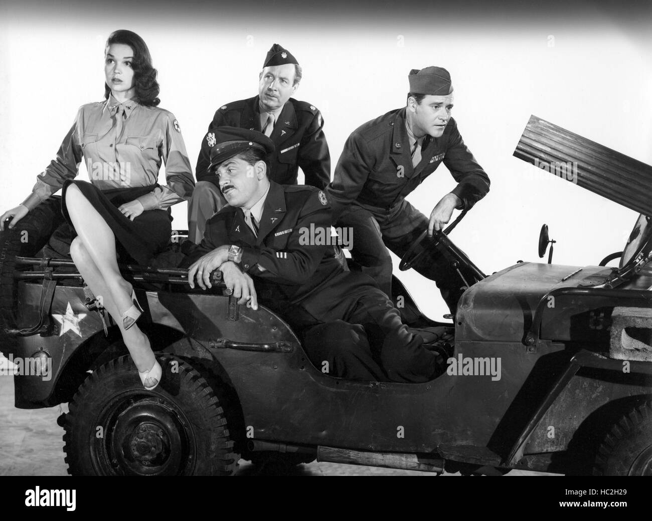 OPERATION MAD BALL, Kathryn Grant, Arthur O'Connell, Ernie Kovacs, Jack ...