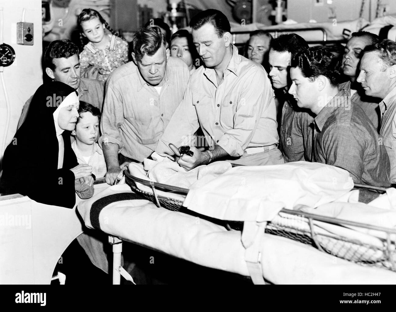 OPERATION PACIFIC, adults front from left: Virginia Brissac, Jack ...