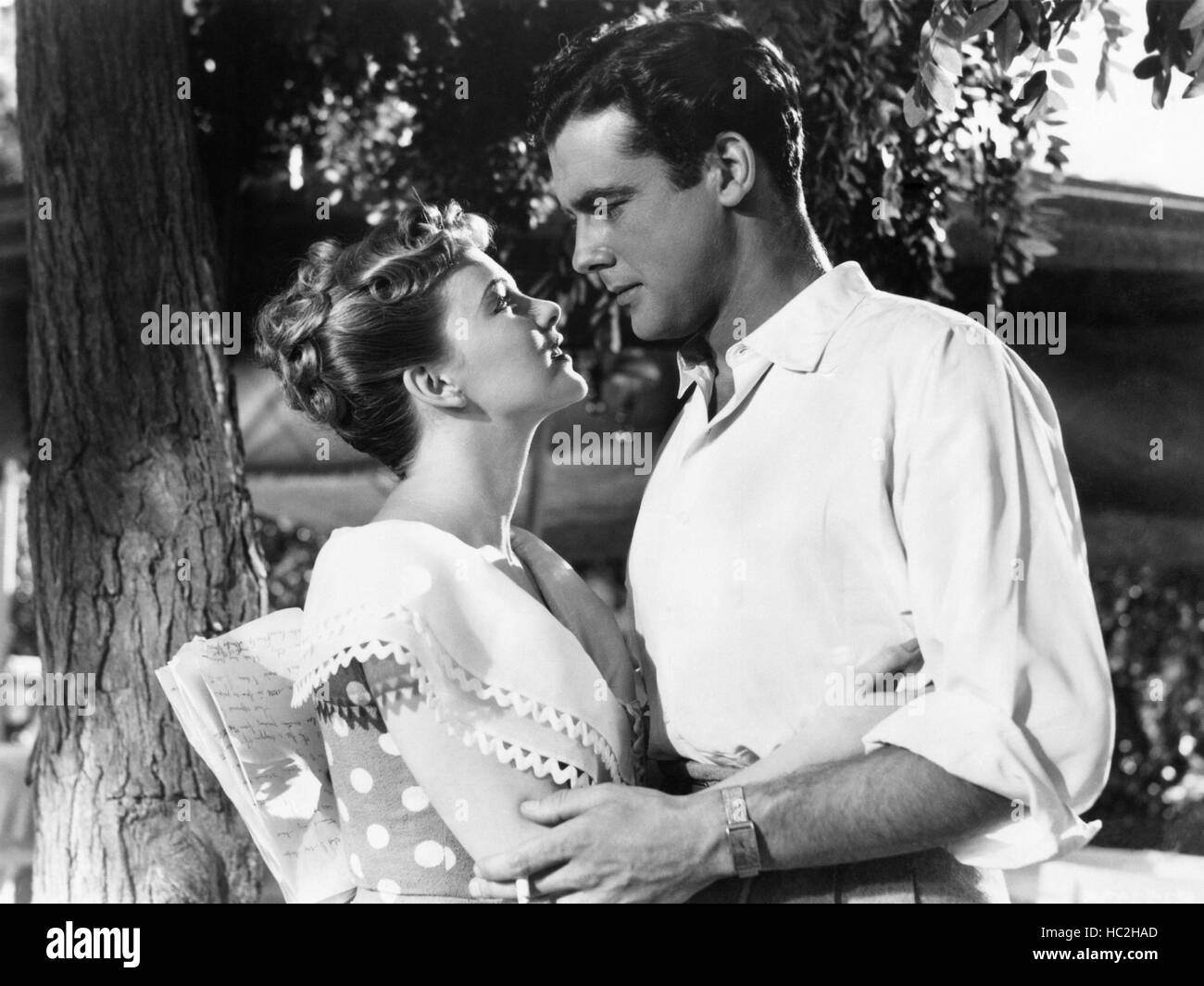 OPERATION X, (aka MY DAUGHTER JOY), from left: Peggy Cummins, Richard Greene, 1950 Stock Photo ...