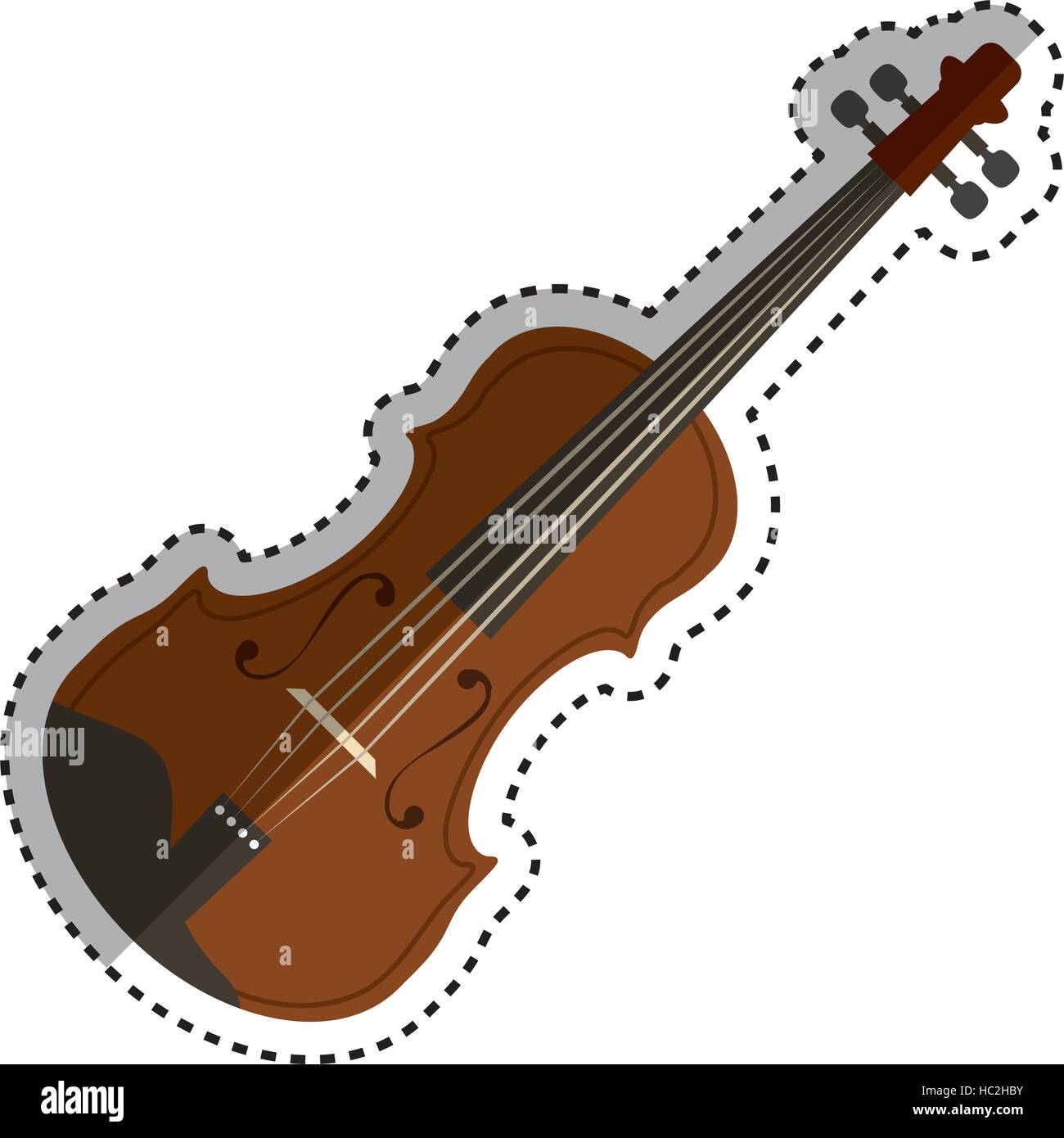 violin music instrument Stock Vector Image & Art - Alamy