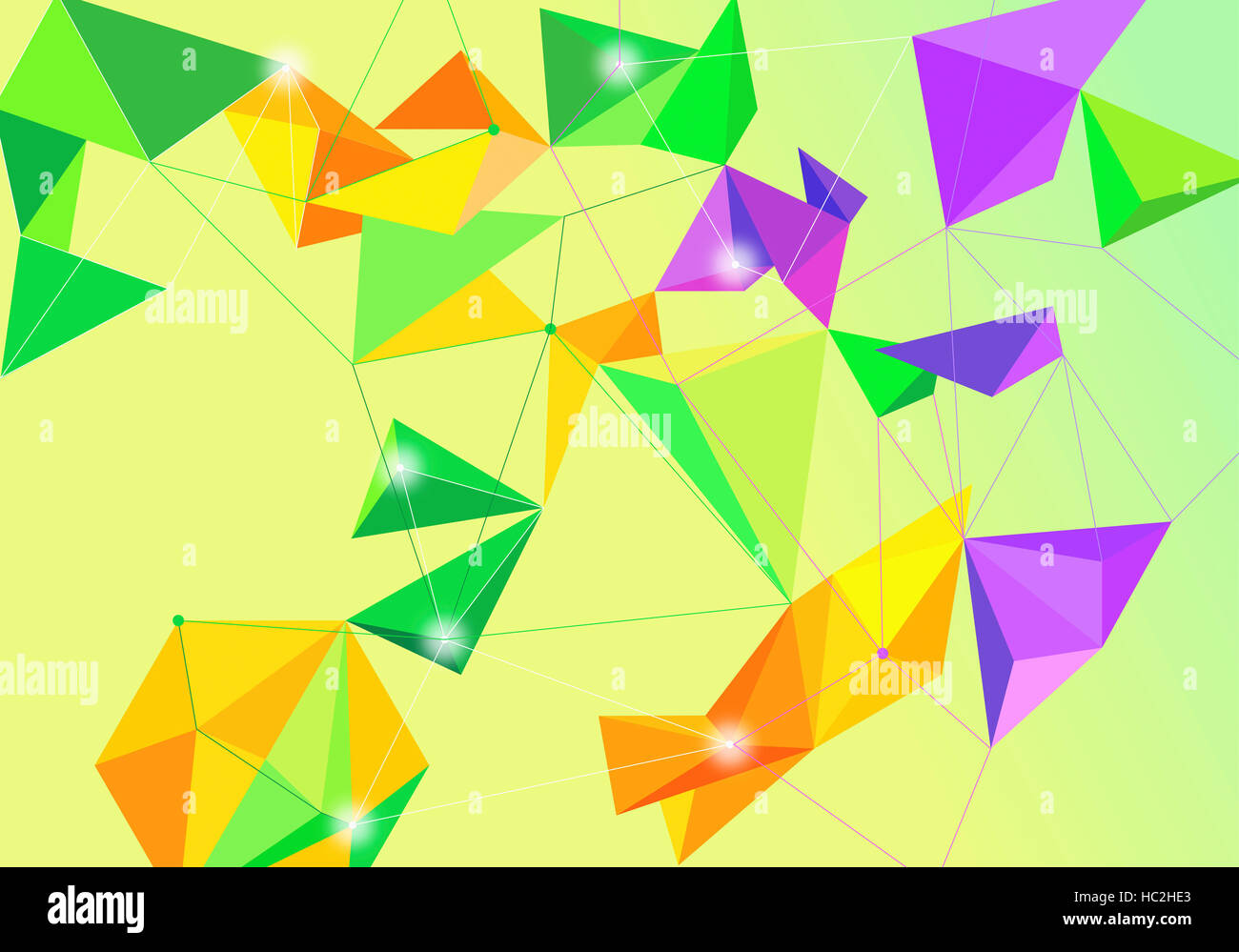 Geometric polygons ai hi-res stock photography and images - Alamy