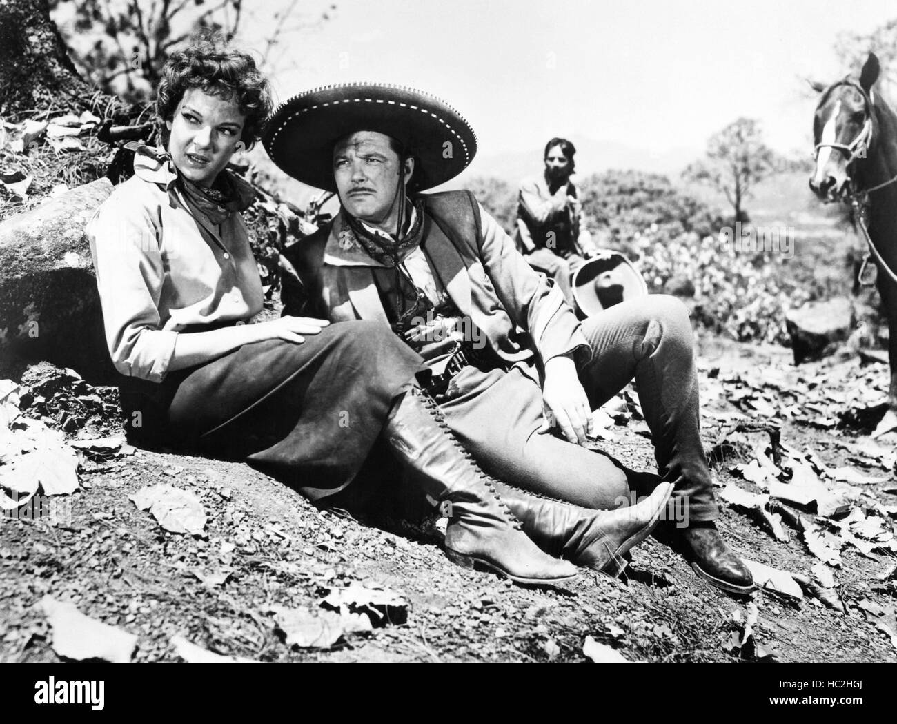 MASSACRE, from left, Martha Roth, James Craig, 1956, TM & Copyright ...