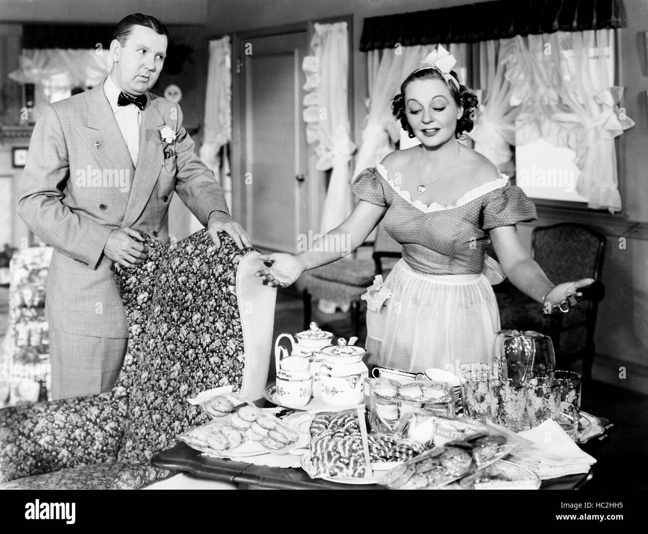 MAIN STREET TO BROADWAY, from left, Clinton Sundberg, Tallulah Bankhead ...
