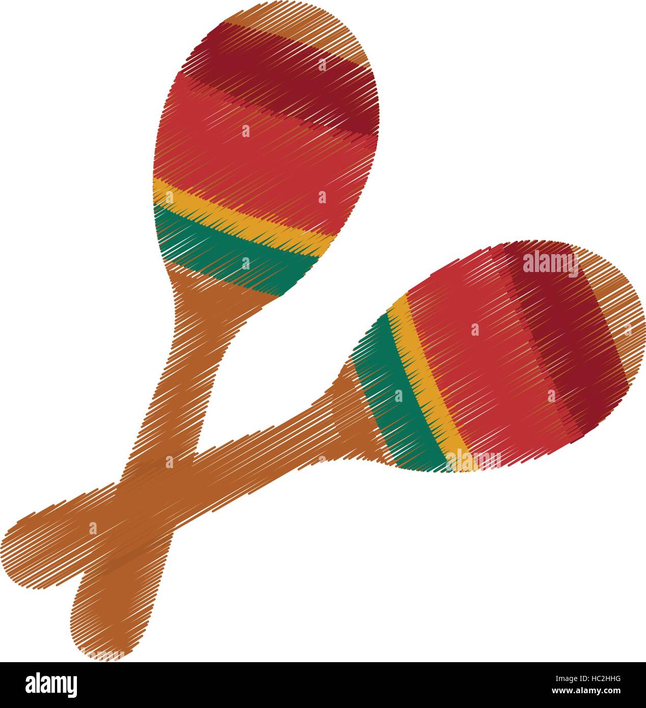 maracas music instrument Stock Vector Image & Art - Alamy
