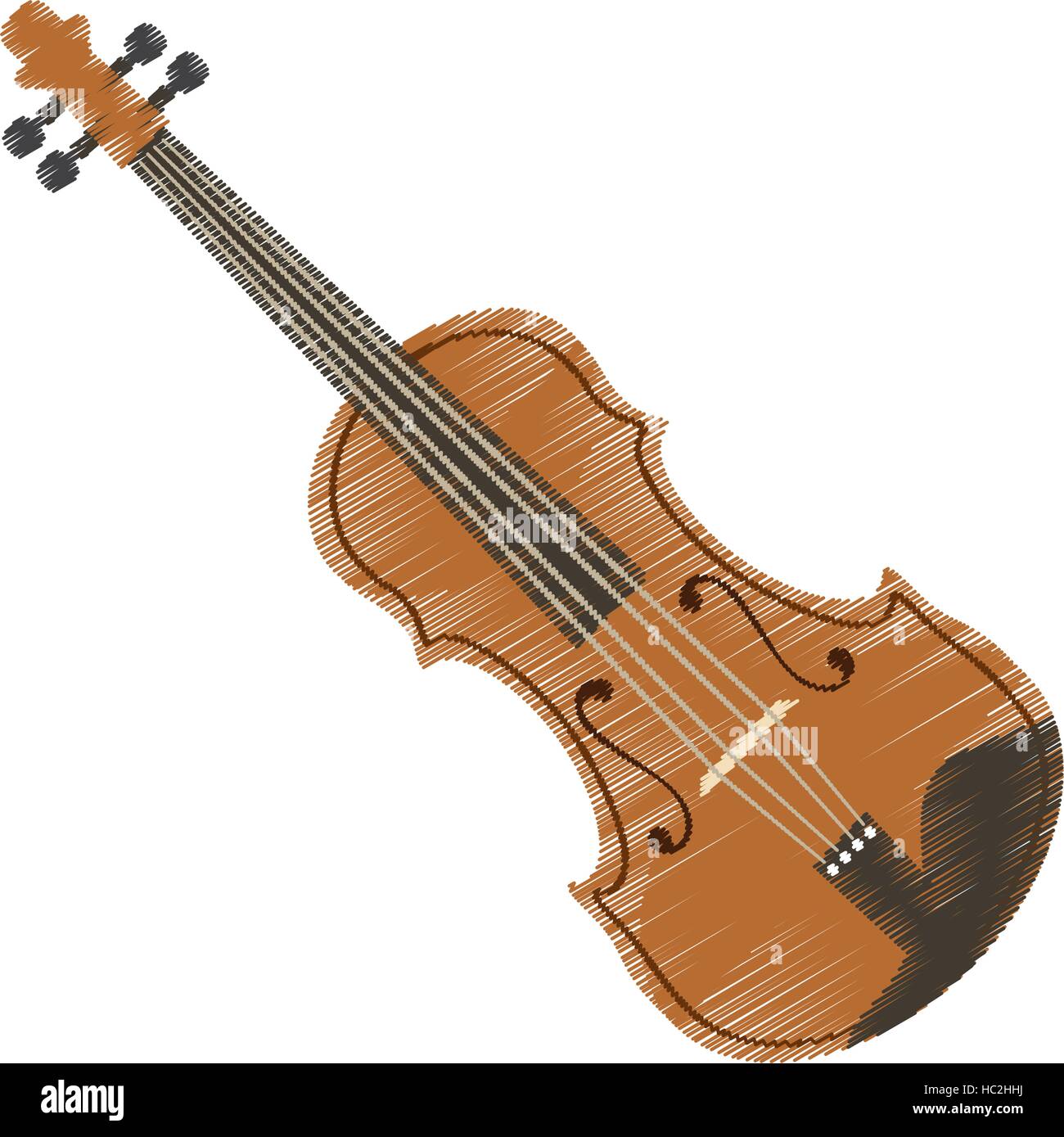 violin music instrument Stock Vector Image & Art - Alamy