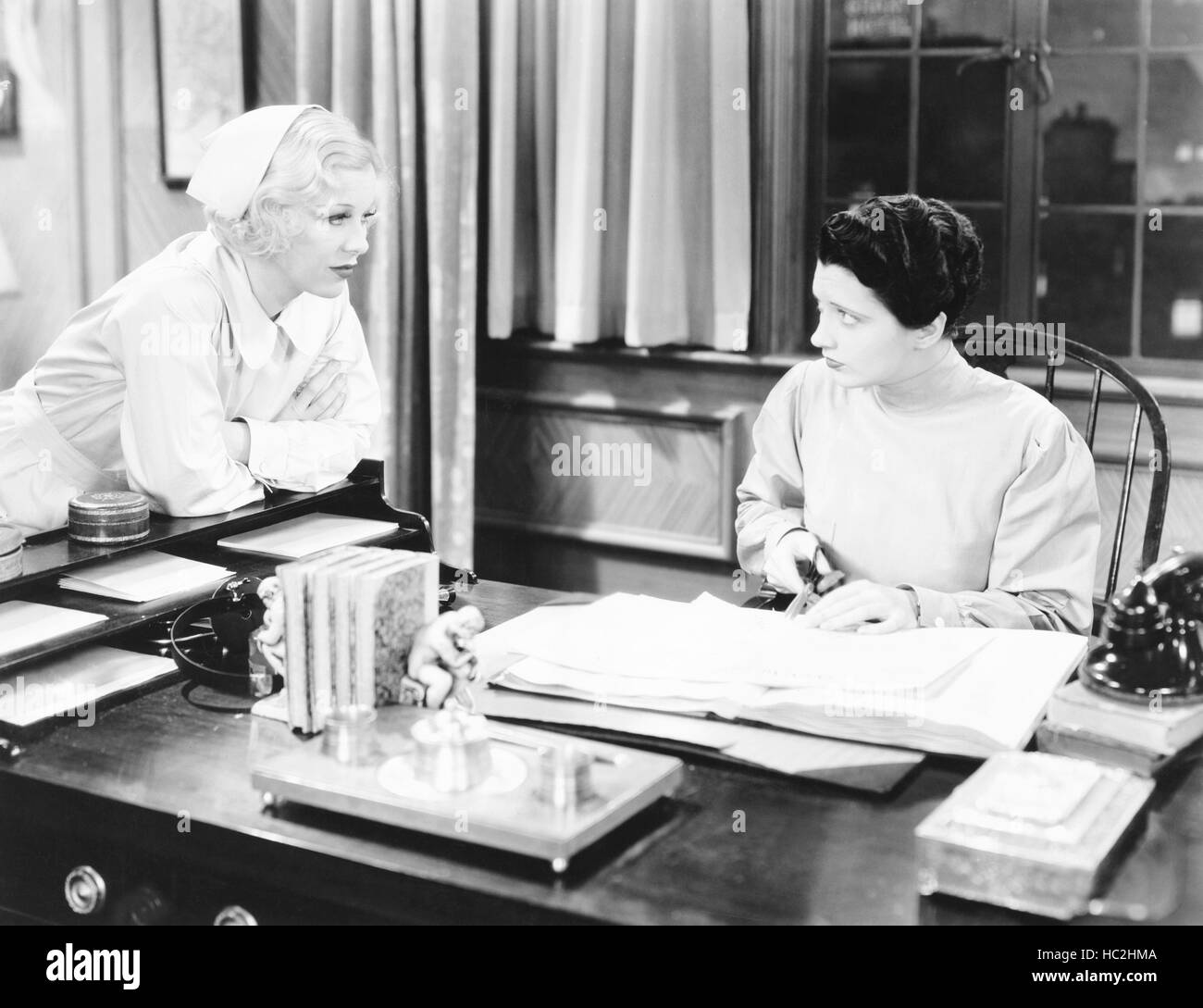 MARY STEVENS, M.D., from left: Glenda Farrell, Kay Francis, 1933 Stock ...