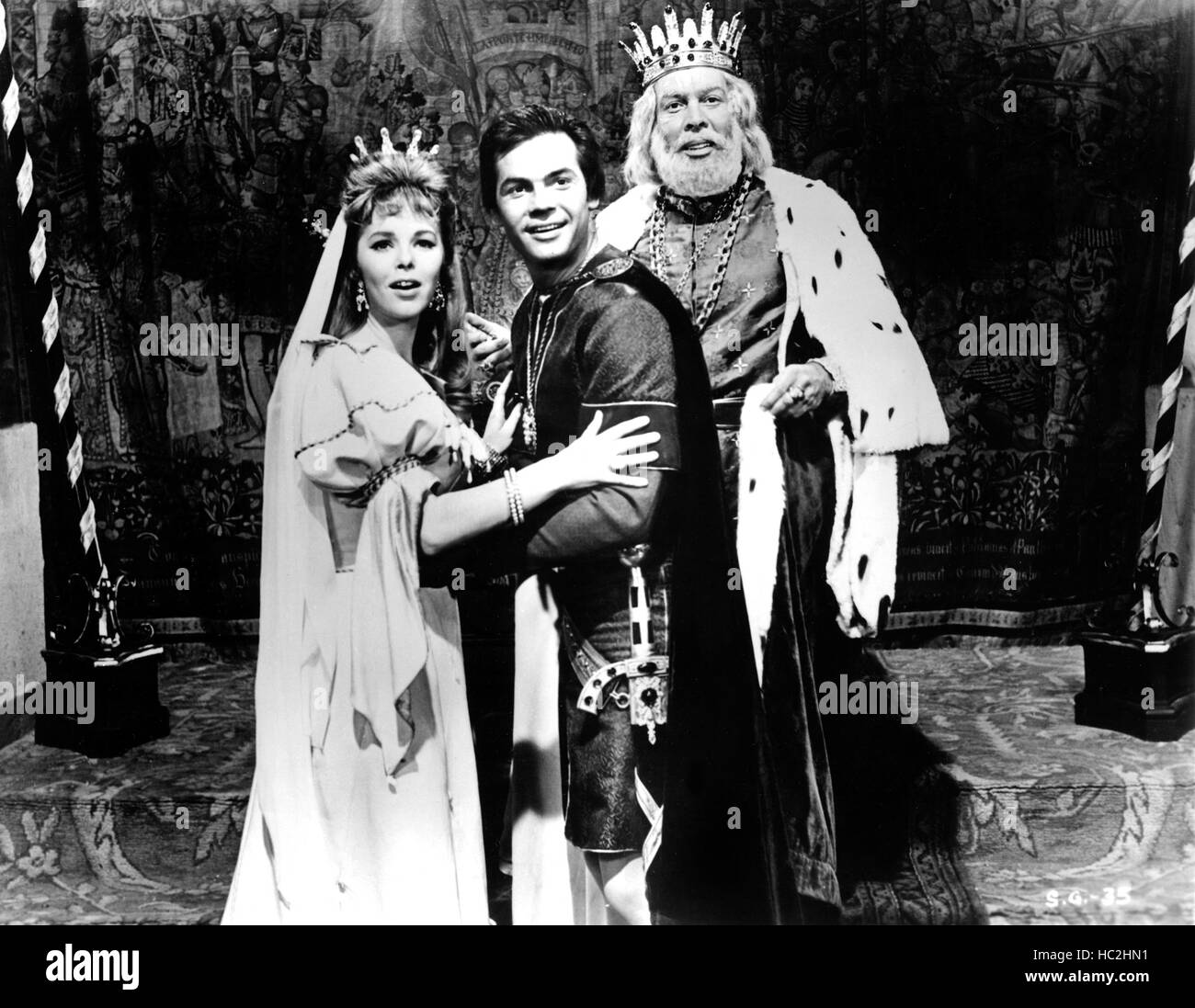 THE MAGIC SWORD, Anne Helm, Gary Lockwood, Merritt Stone, 1962 Stock ...