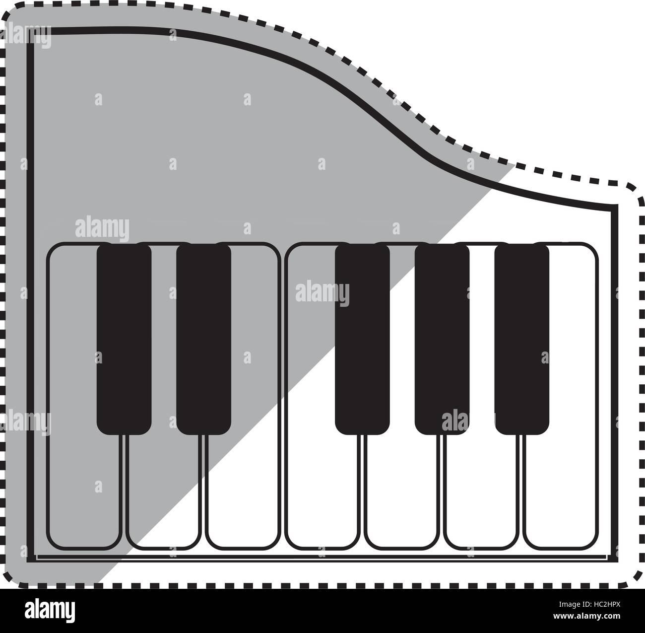 piano music instrument Stock Vector Image & Art - Alamy
