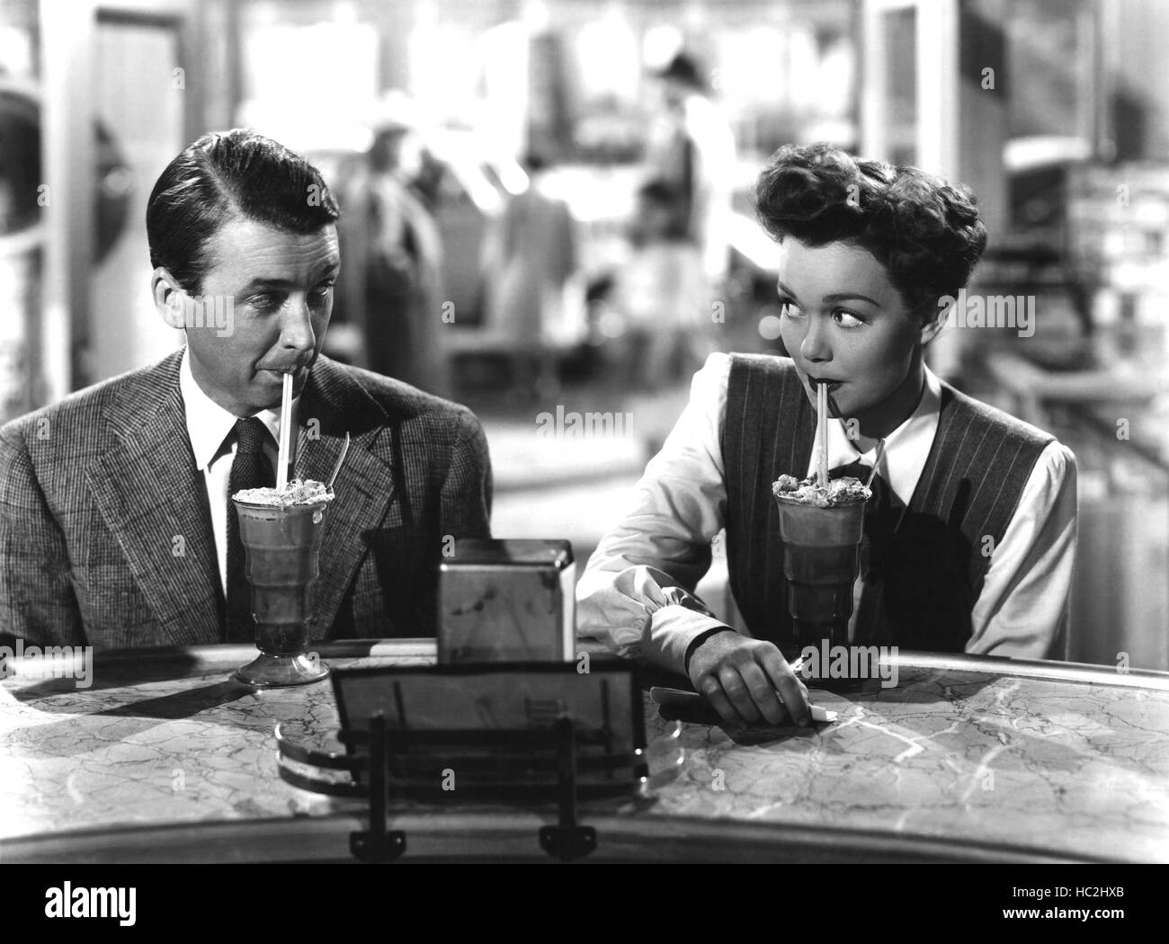 MAGIC TOWN, James Stewart, Jane Wyman, 1947 Stock Photo - Alamy