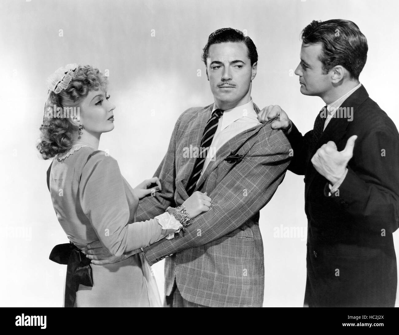 MAISIE WAS A LADY, from left: Ann Sothern, Edward Ashley, Lew Ayres ...