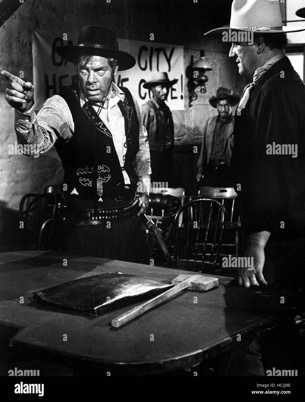 THE MAN WHO SHOT LIBERTY VALANCE, THE, Lee Marvin, Lee Van Cleef ...
