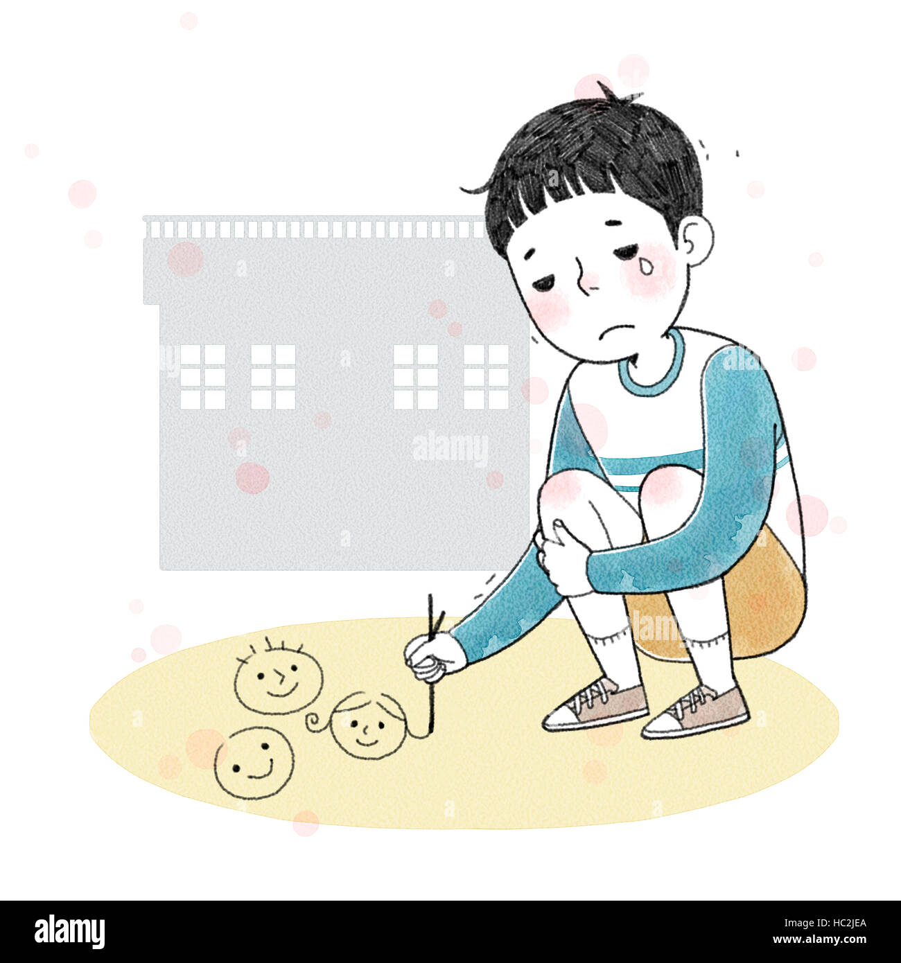 Neglected man Cut Out Stock Images & Pictures - Alamy