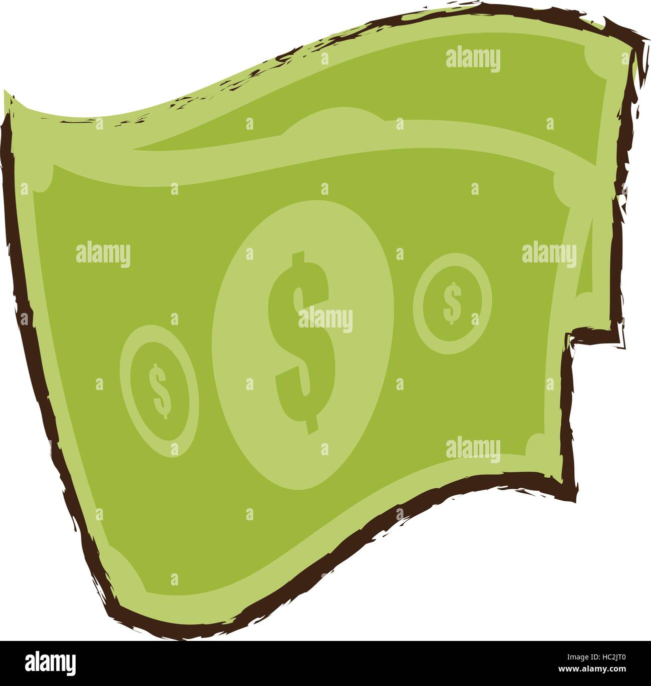 money bills cash dollar sketch Stock Vector Image & Art - Alamy