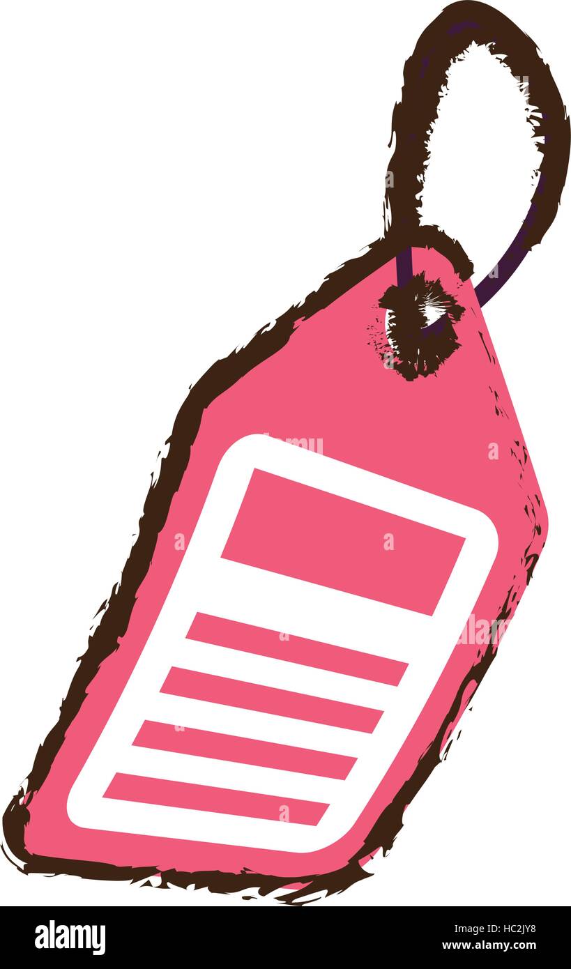 pink price tag sale blank sketch Stock Vector Image & Art - Alamy